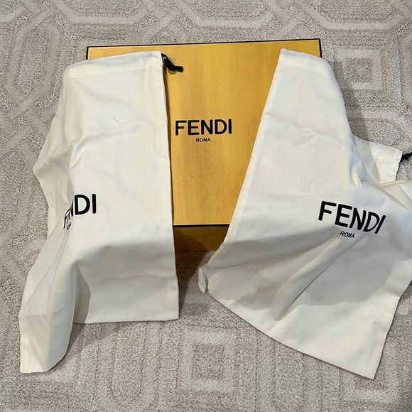Fendi | Other | Empty Fendi Box With Two Dust Bags | Poshmark